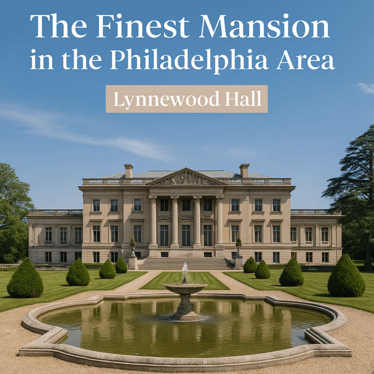 The Finest Mansion in the Philadelphia Area: Lynnewood Hall ...